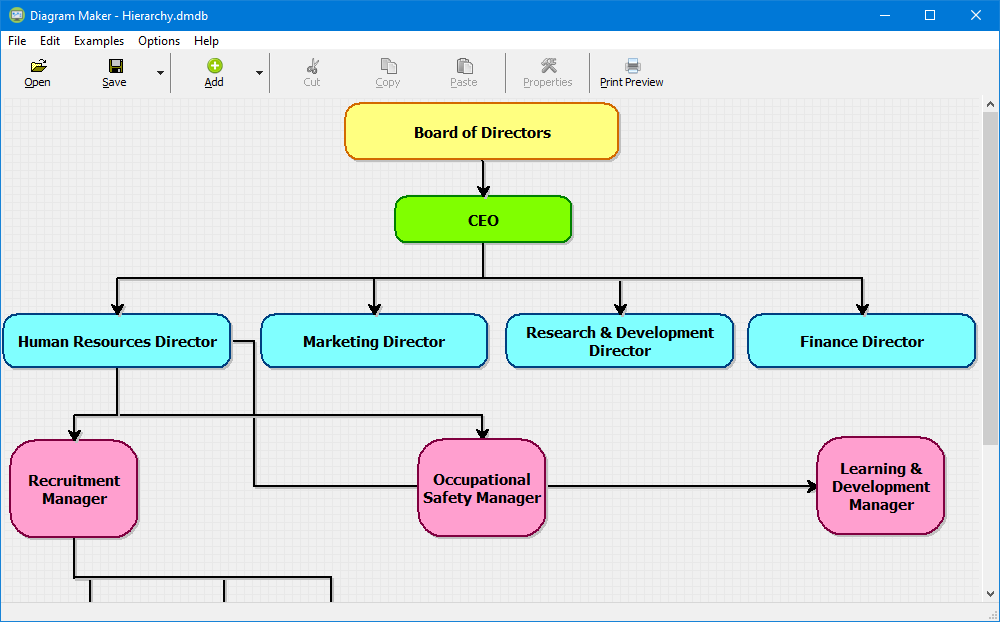 Diagram Maker For Pc Creates Charts Vovsoft