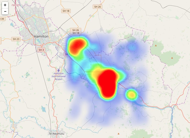 World Heatmap Creator for PC | Create geographic heat maps easily - Vovsoft